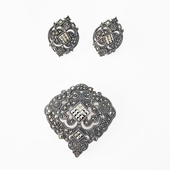 Judith Jack | Jewelry | Vintage Judith Jack Sterling Silver And ...